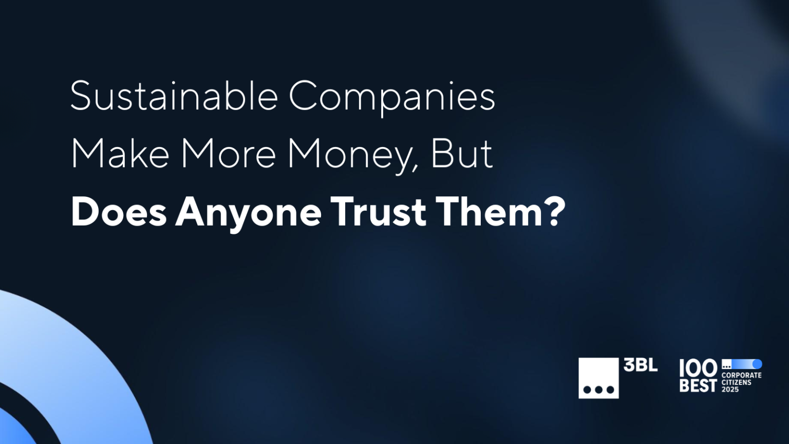 Which Industries Lead ESG in 2025? Sector Insights from the 100 Best Corporate Citizens Ranking ...